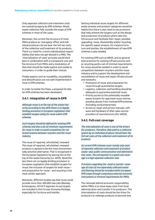 Redesigning Producer Responsibility: A new EPR is needed for a circular ...
