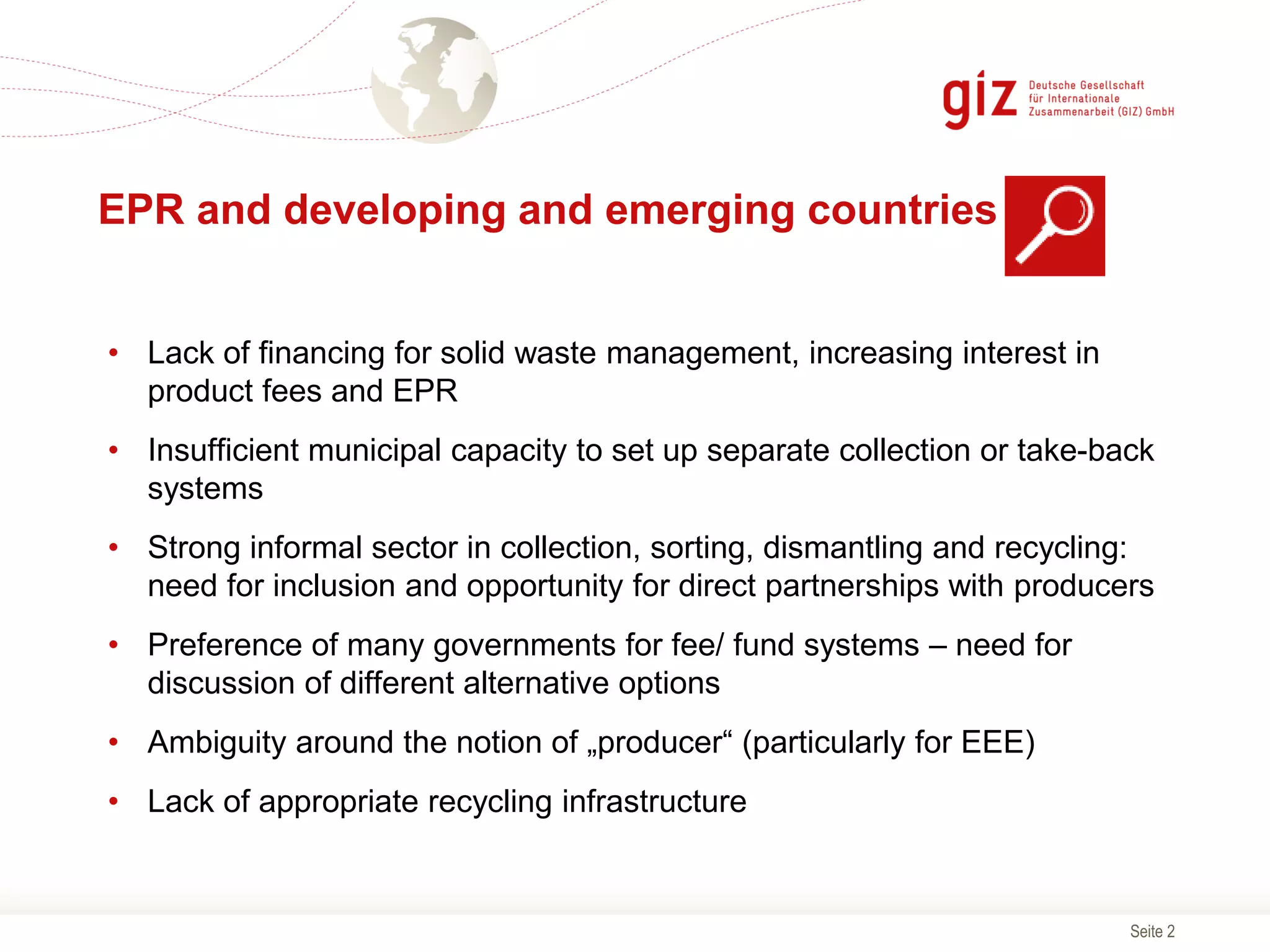 EPR and Development Cooperation | PDF