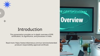 EPR Certification in India pdff ppt.pptx