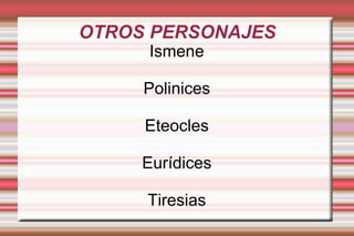 Antigona- Electra | PPT