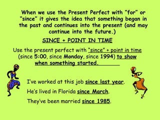Present Perfect Tense | PPT