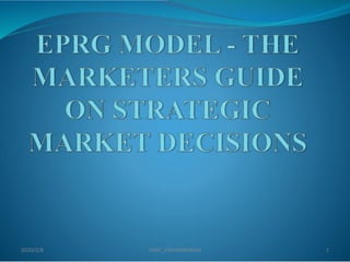 Eprg model | PDF
