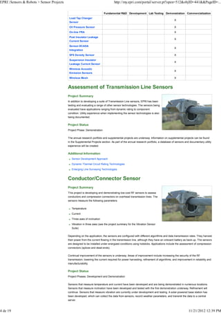 Sensors & Robots Projects | PDF