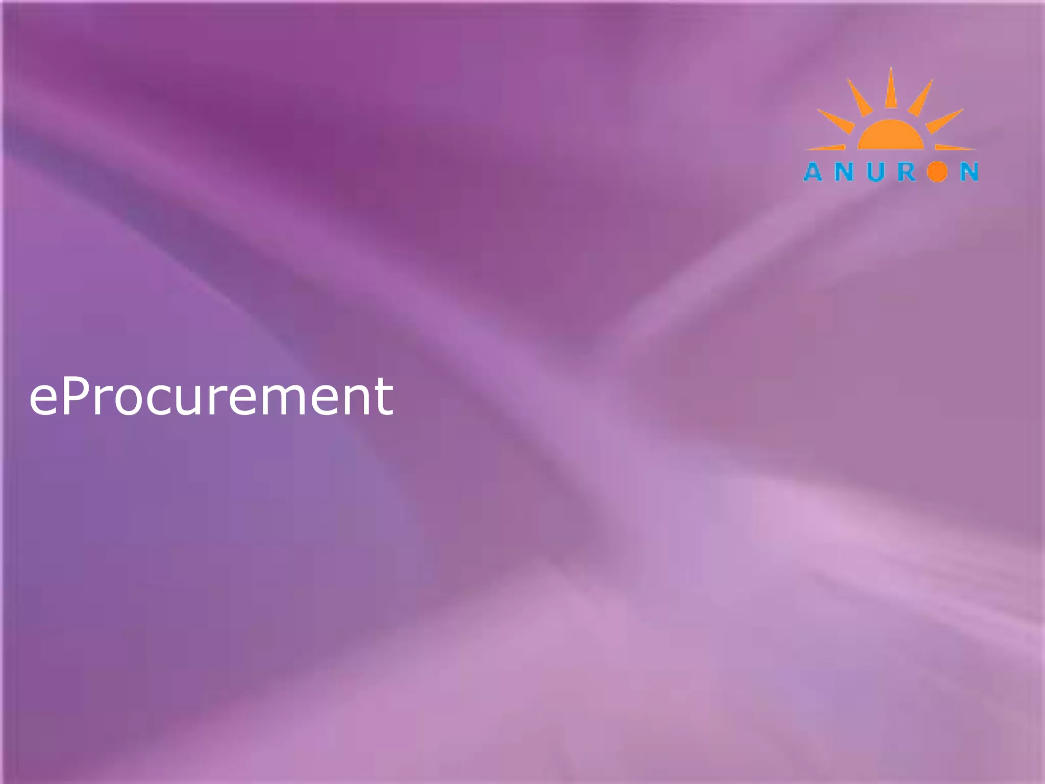 eProcurement Software | PPTX