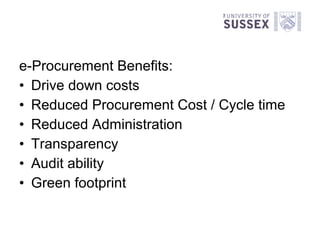 Eprocurement | PPT