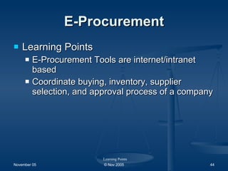 E Procurement | PPT