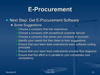 E Procurement | PPT