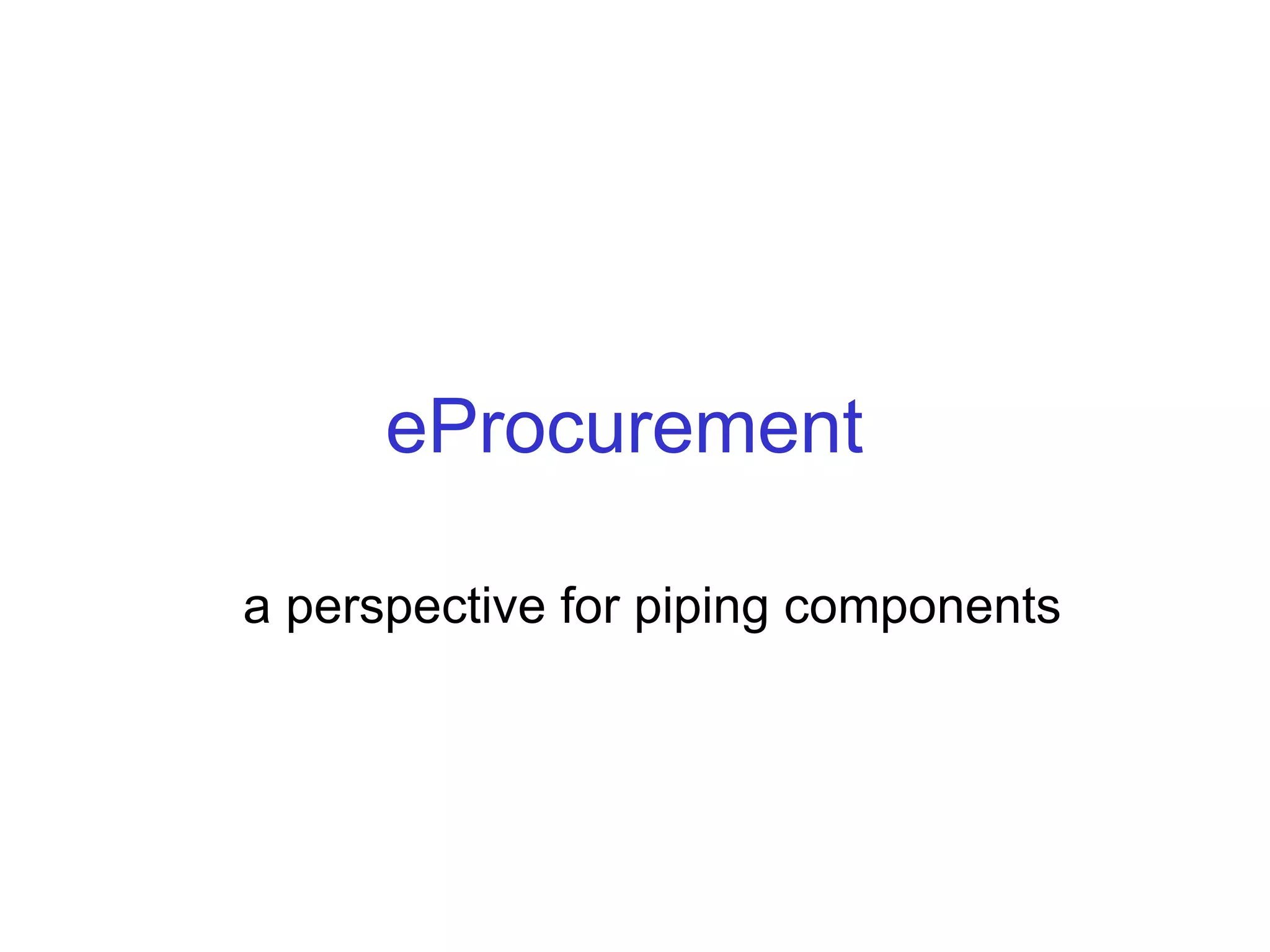 eProcurement | PPT