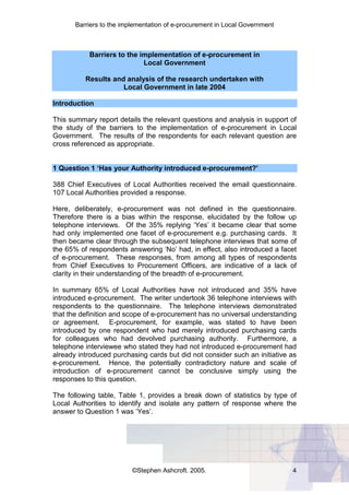E Procurement Stephen Ashcroft | PDF | Business | Business and Finance