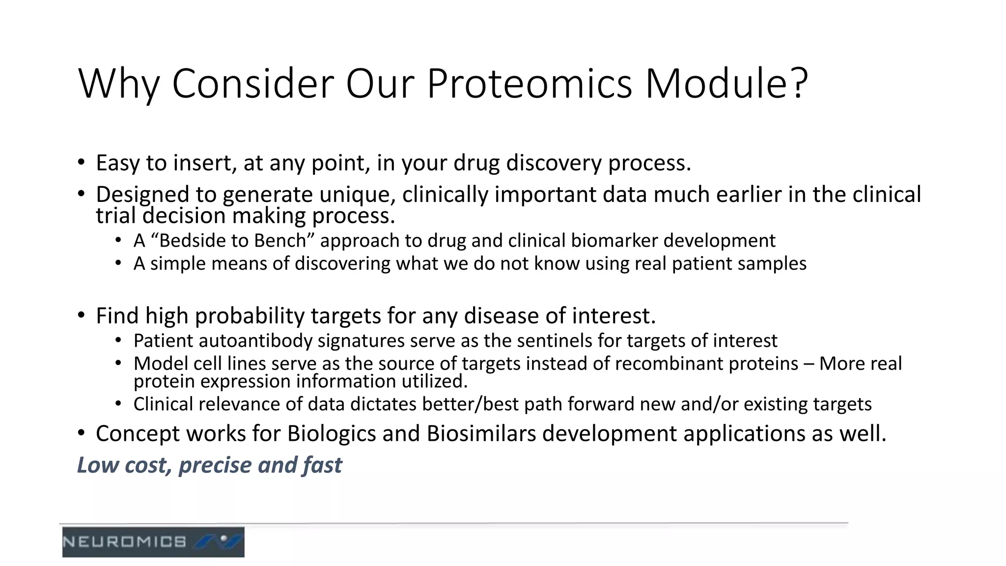 "Bedside to Bench" in Drug Discovery | PPTX