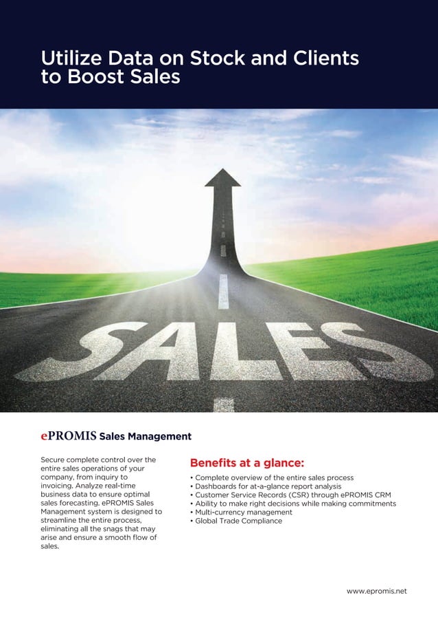 ePROMIS Official Brochure | PDF | Cloud Computing | Internet