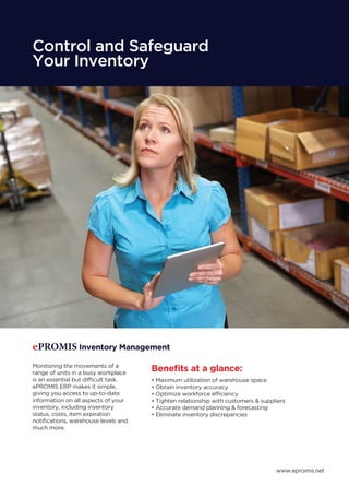 ePROMIS Official Brochure | PDF