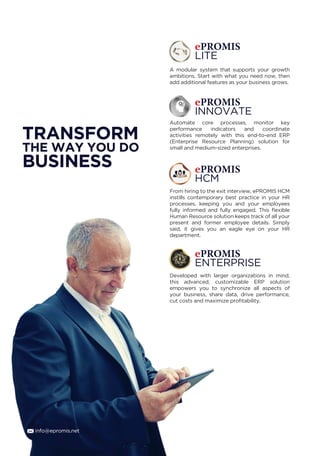 ePROMIS Official Brochure | PDF