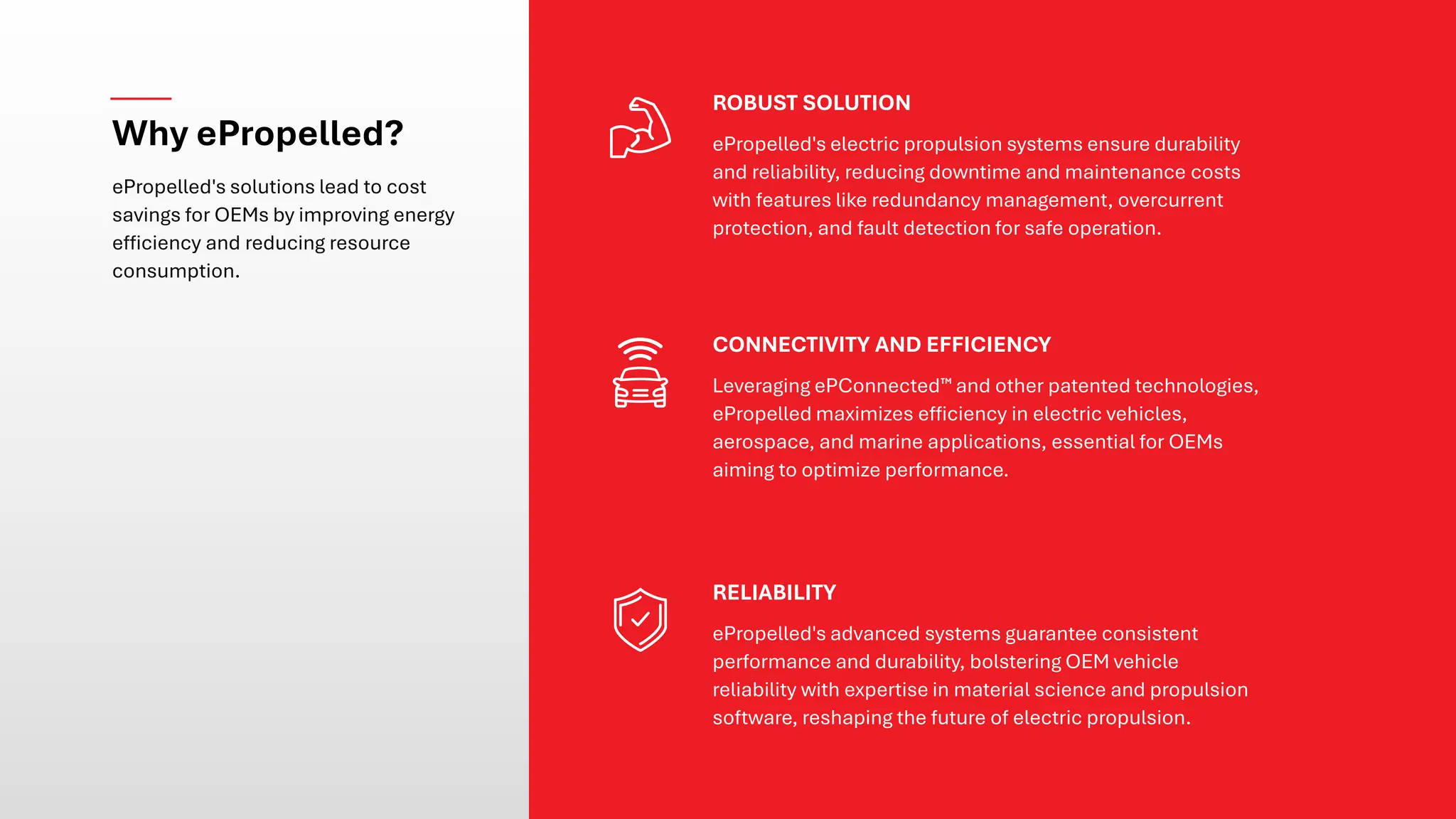 epropelled electric propulsion systems and solutions for unmanned ...