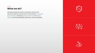 epropelled electric propulsion systems and solutions for unmanned ...