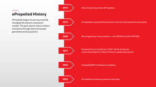 epropelled electric propulsion systems and solutions for unmanned ...
