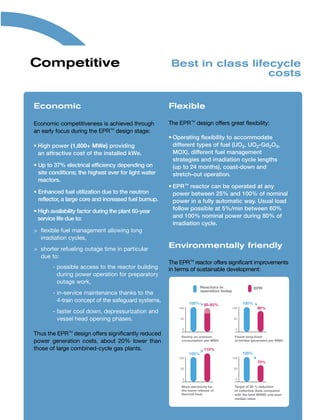 EPR™, the 1600+ MWe Reactor - 2009 Issue | PDF