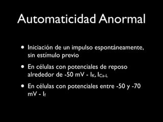 Electrofisiología y Mecanismos de Arritmogénesis | KEY