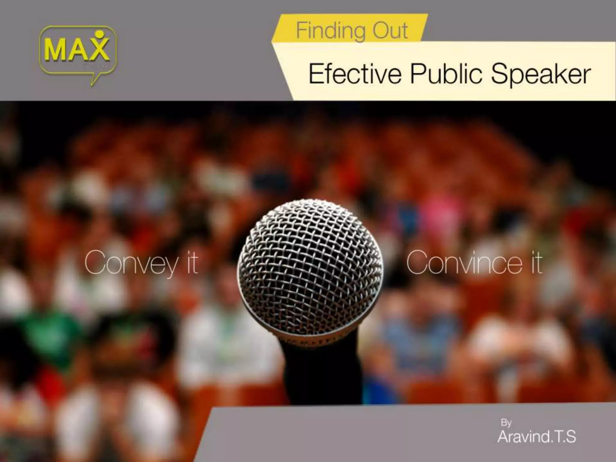 Effective Public Speaking | PPTX