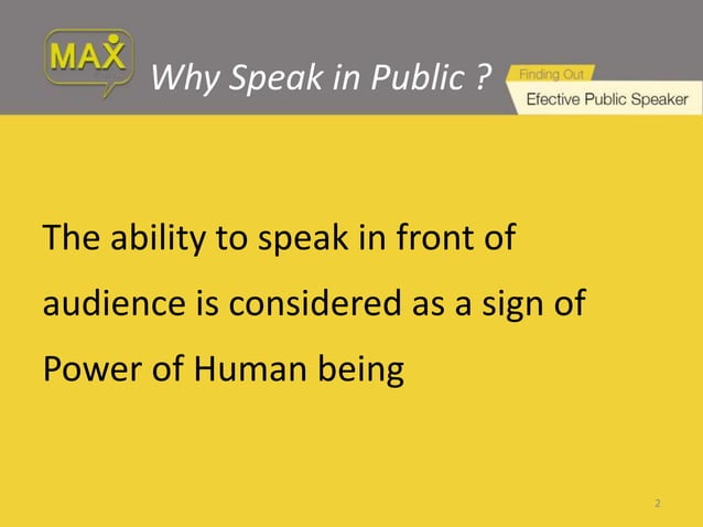 Effective Public Speaking | PPTX | Style & Fashion