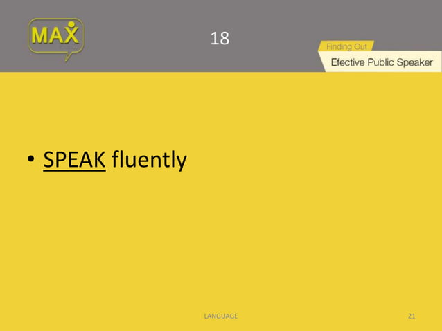 Effective Public Speaking | PPTX | Style & Fashion