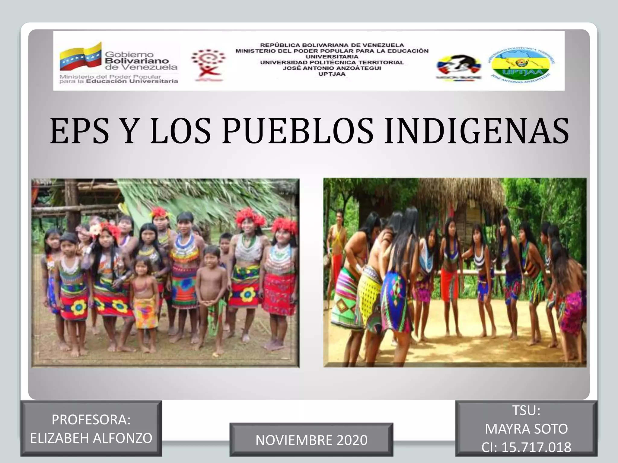 Eps y los Pueblos Indigenas | PPT