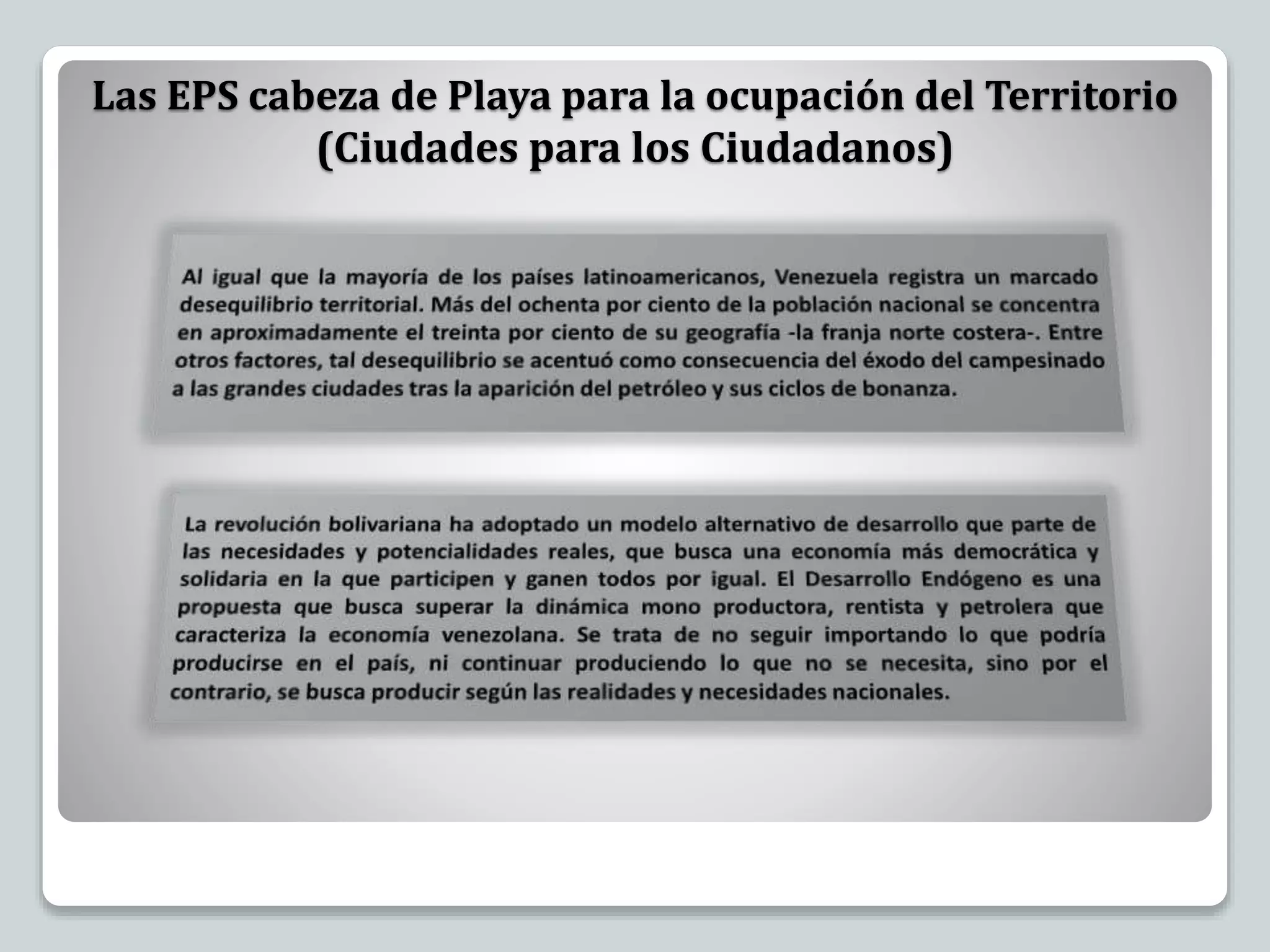Eps y los Pueblos Indigenas | PPT