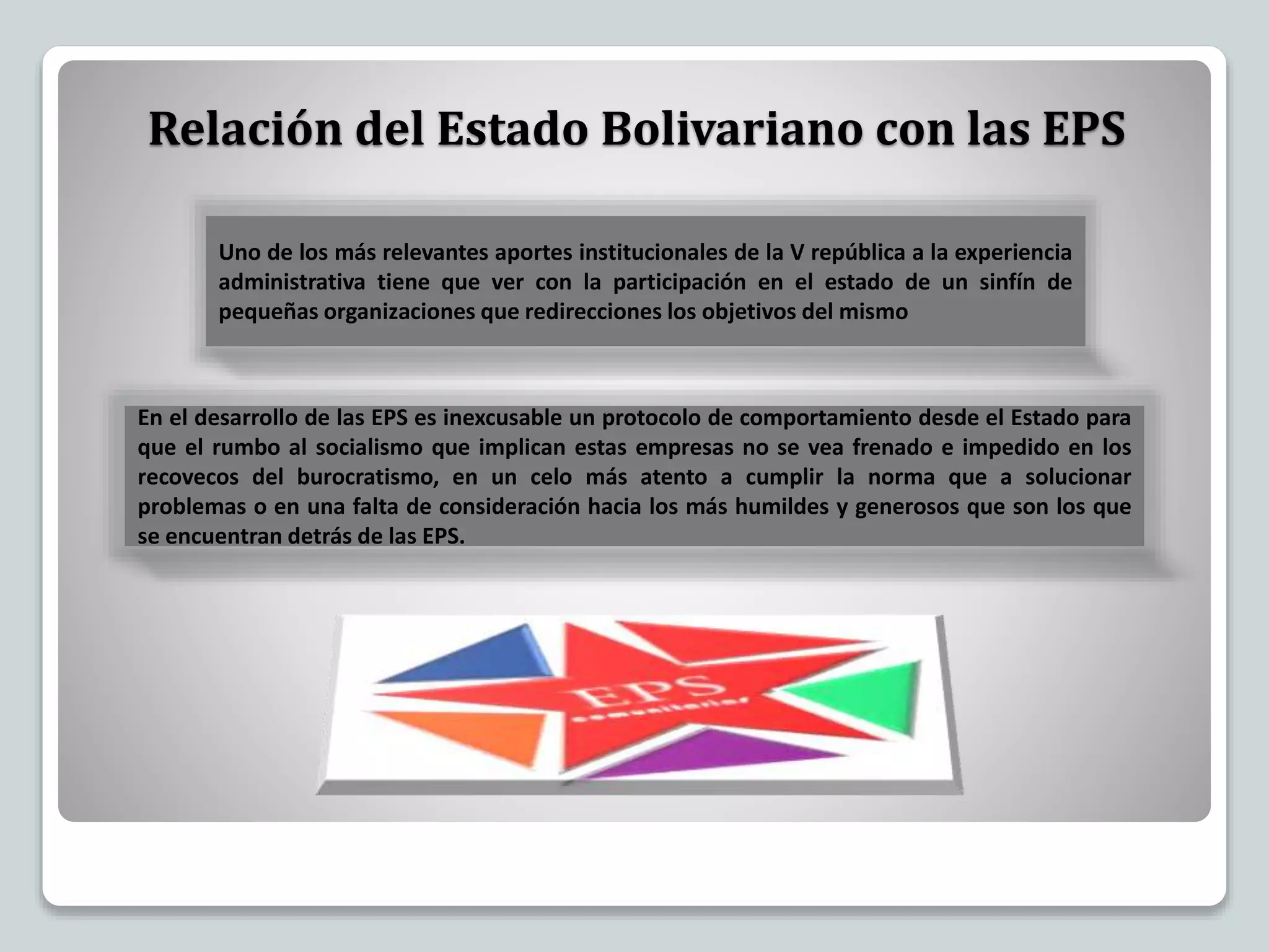 Eps y los Pueblos Indigenas | PPT