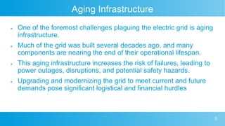 Navigating the current: challenges of the electric grid | PPTX