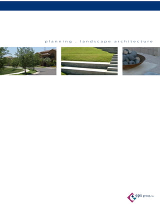 Eps Planning Landscape Architecture | PDF