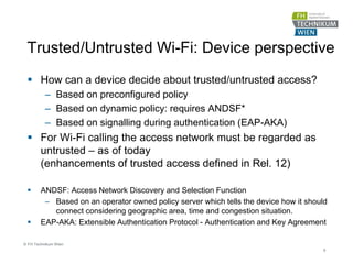 WiFi-integration into EPC | PDF