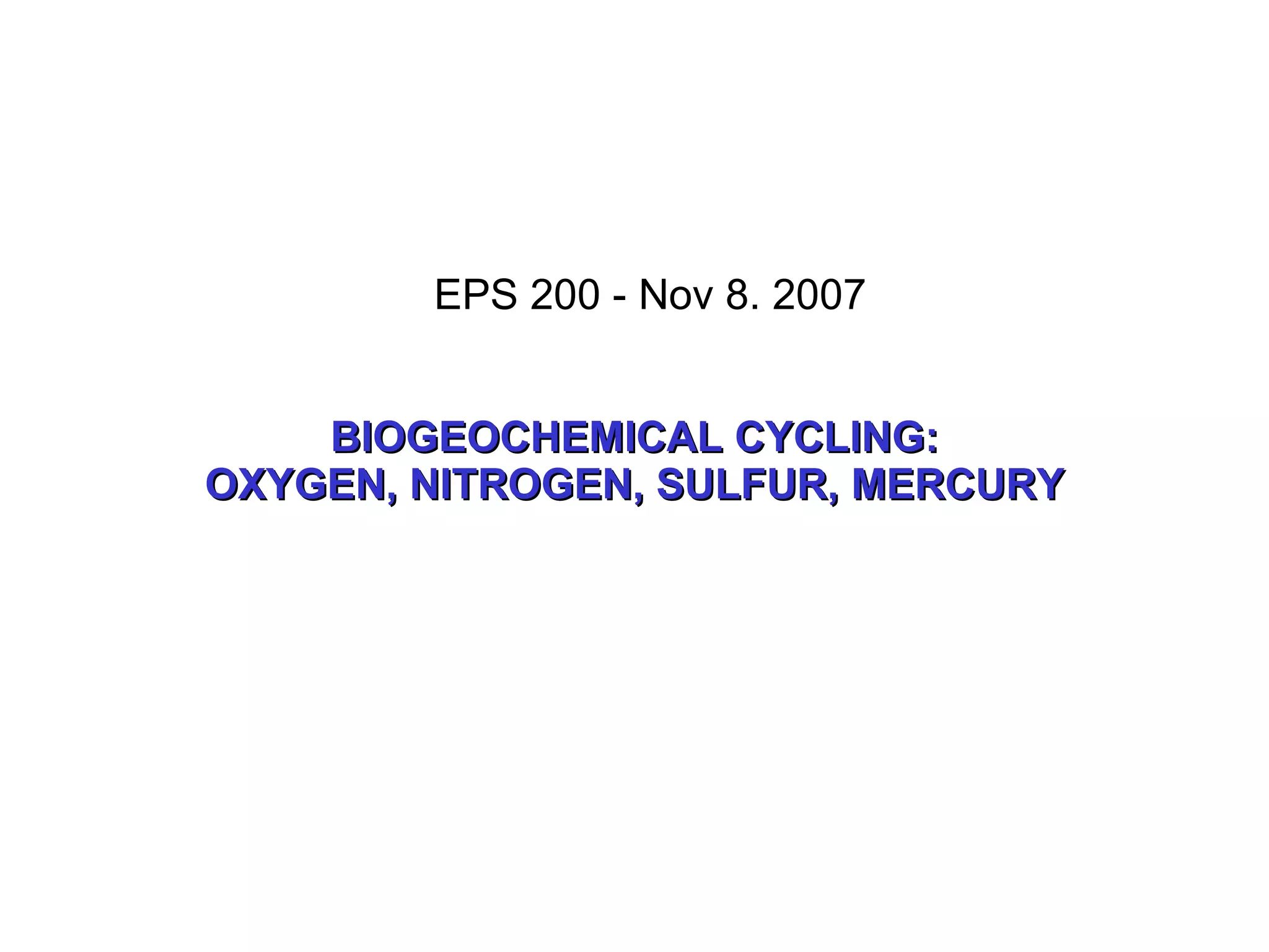 biogeo | PPT