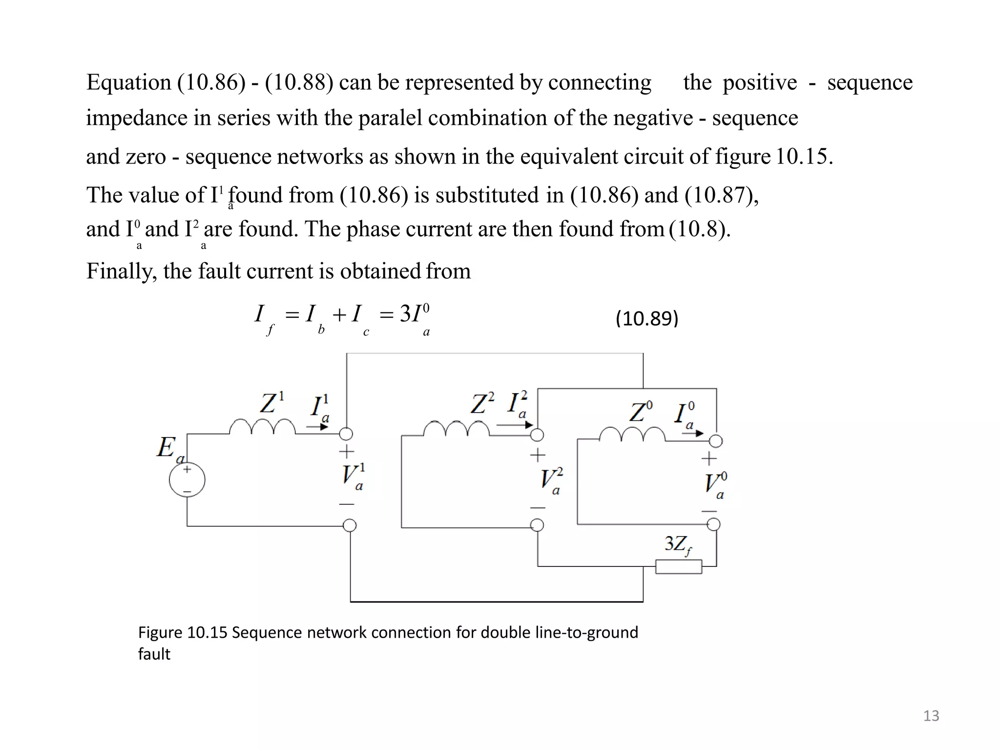 Line to Line & Double Line to Ground Fault On Power System | PPTX