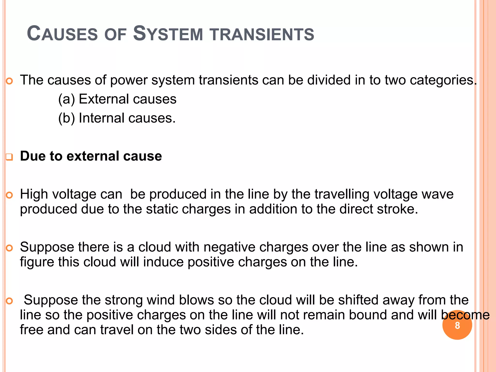 Transient in Power system | PPTX