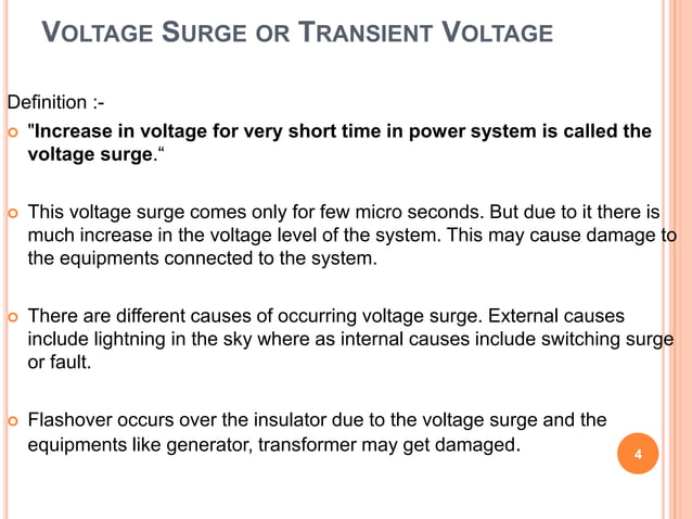 Transient in Power system | PPTX | Physics | Science