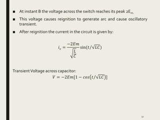 Transient in Power system | PPTX