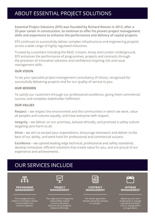 Introducing Essential Project Solutions | PDF