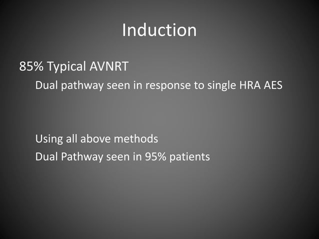 Electrophysiology AVNRT | PPTX