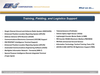 Information Technology - EPS Corporate Brief dec2014 (4) | PPT