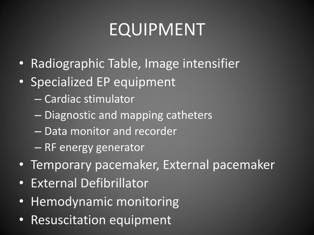 Electrophysiology study basics | PPTX