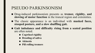 Clinical teaching on Management of extra pyramidal symptoms ...