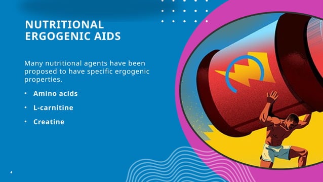 nutritional ergogenic aids- exercise physiology | PPTX