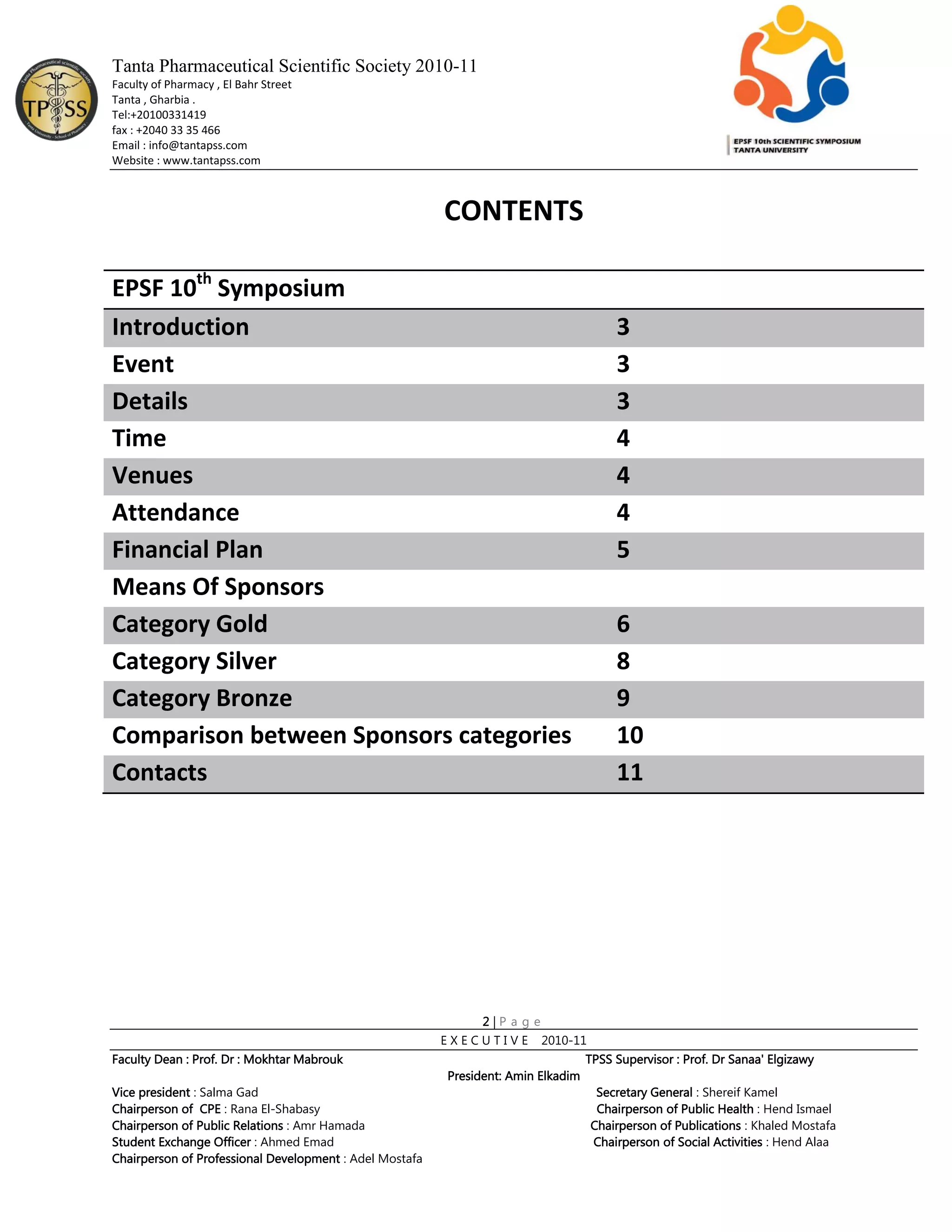 Epsf symposium | PDF