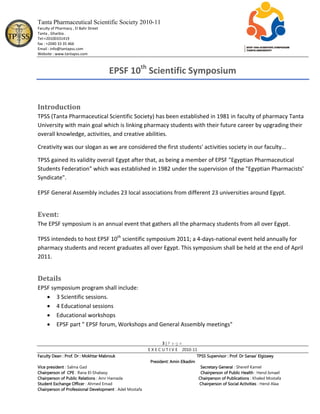 Epsf symposium | PDF