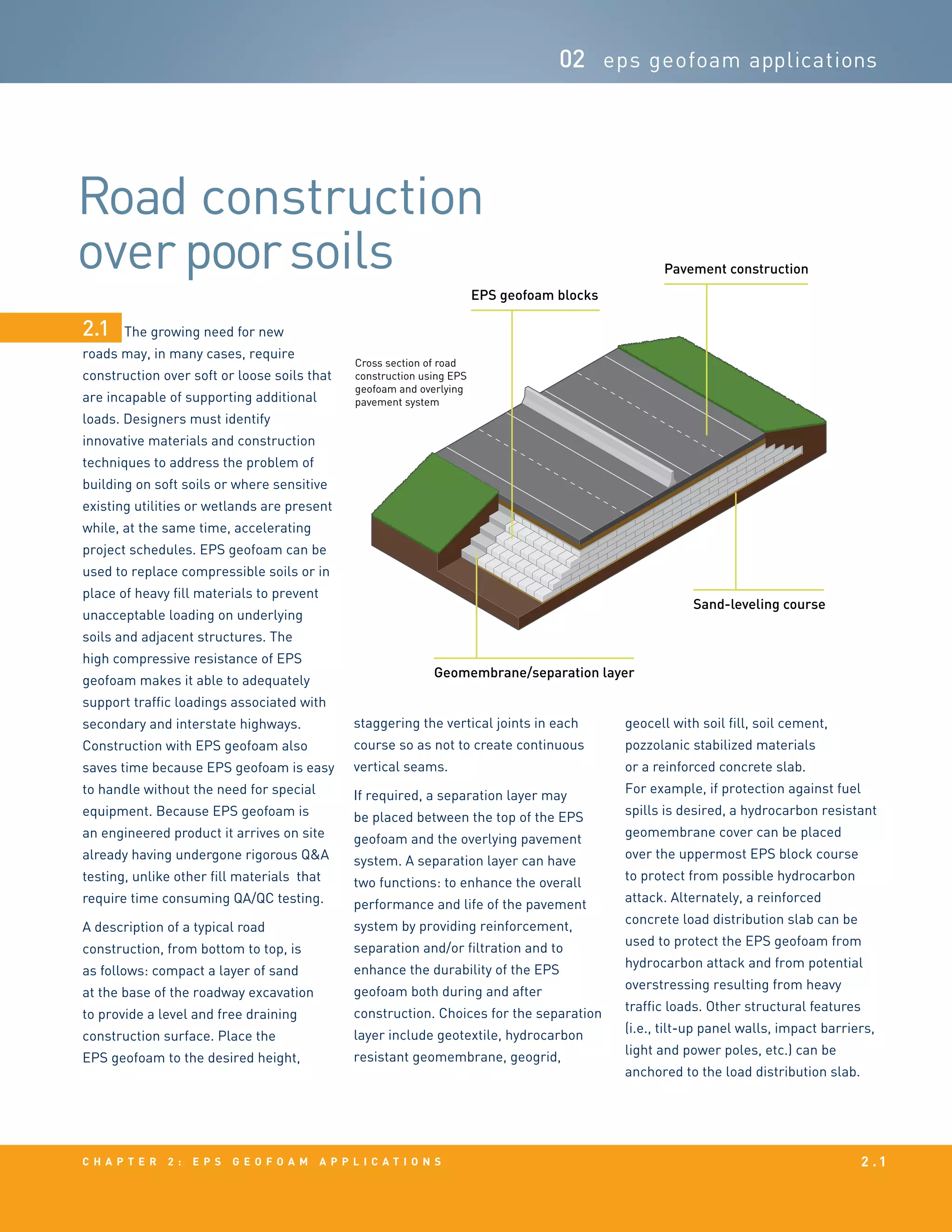 Eps geofoam applications & technical data | PDF