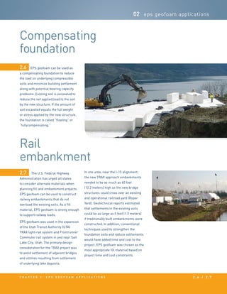 Eps geofoam applications & technical data | PDF