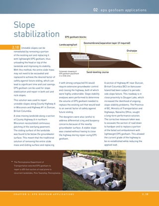 Eps geofoam applications & technical data | PDF