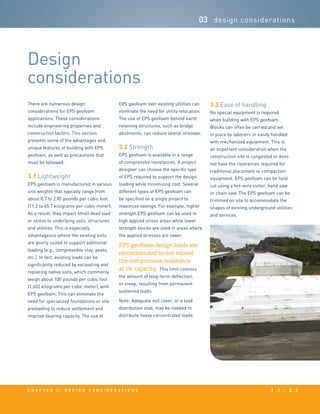 Eps geofoam applications & technical data | PDF