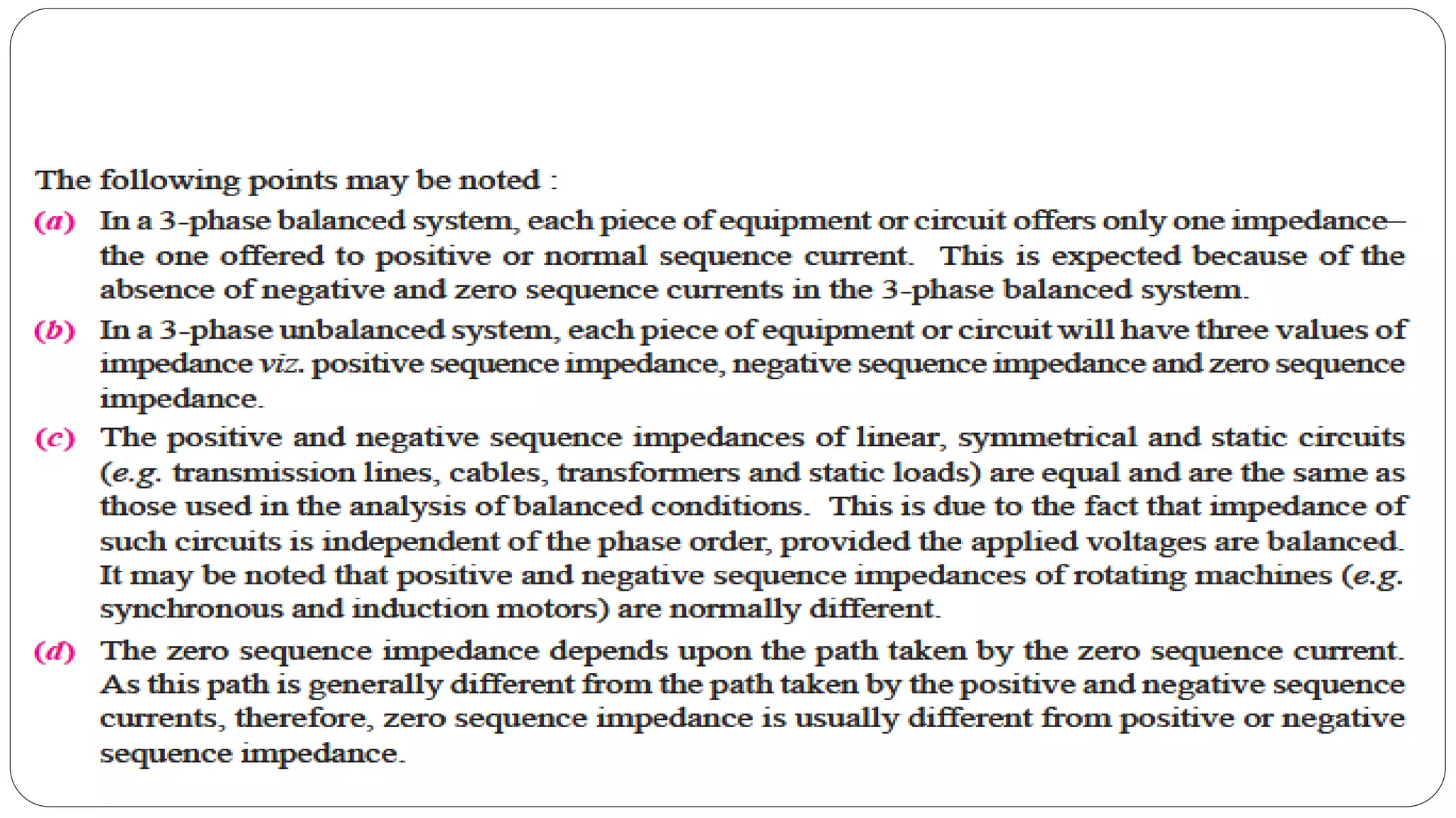 Analysis of unsymmetrical faults using the bus impedance matrix, Faults through impedance ...