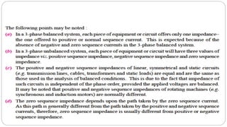 Analysis of unsymmetrical faults using the bus impedance matrix, Faults through impedance ...
